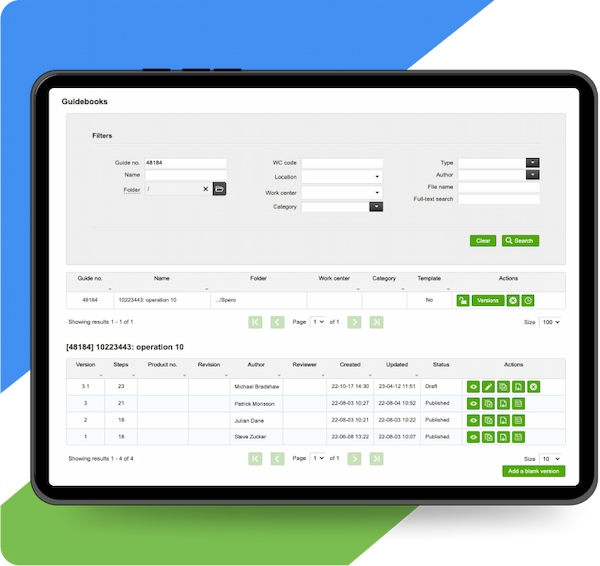 VKS | Work Instruction Software for Manufacturing