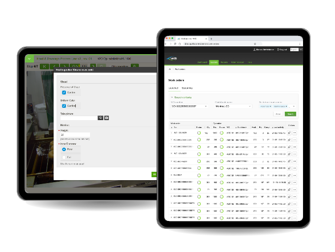VKS Applications | MES Solutions for Manufacturing
